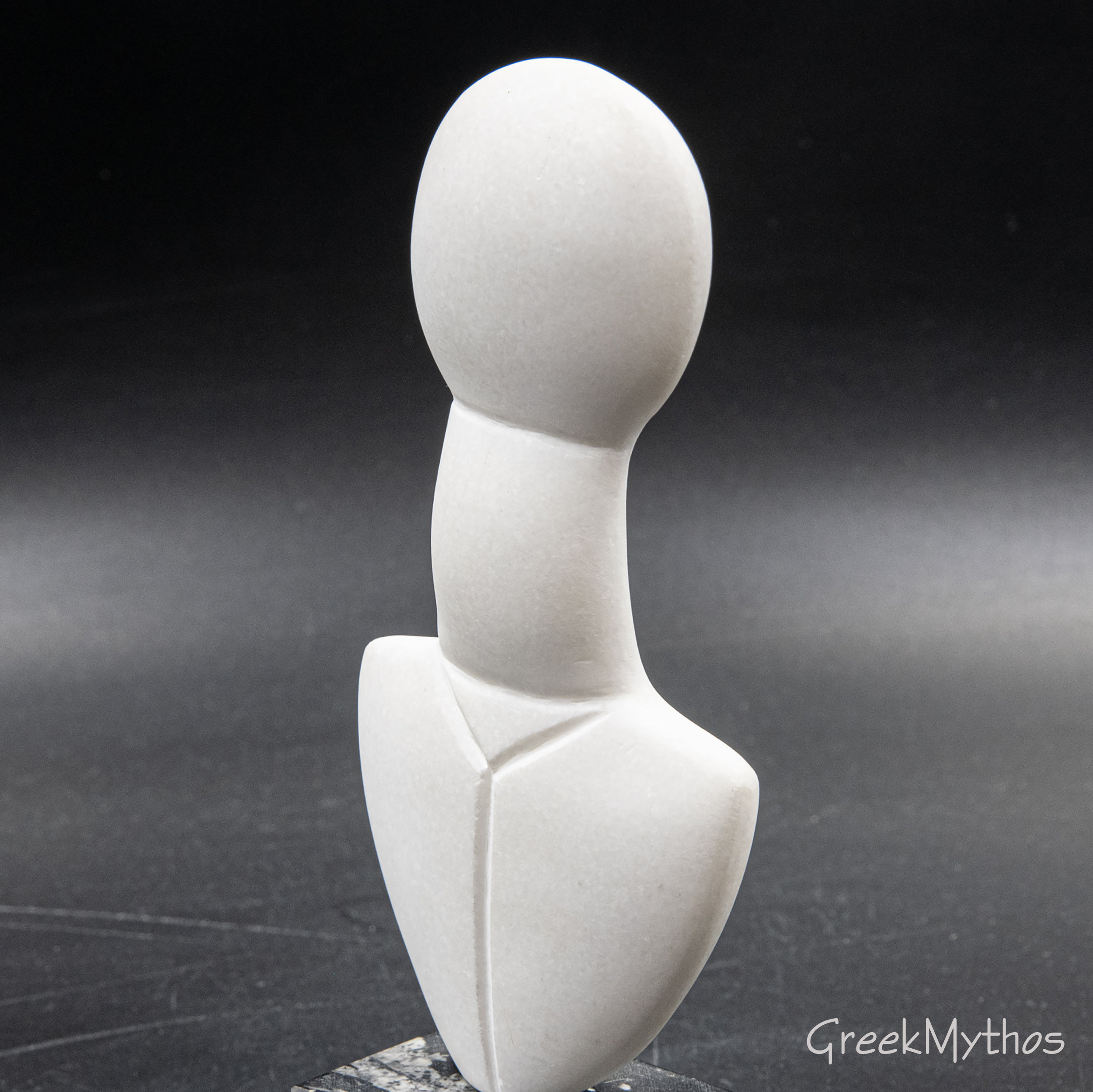 RESERVED FOR Ayse - Cycladic Abstract Figurine Hand-sculpted on Snow ...
