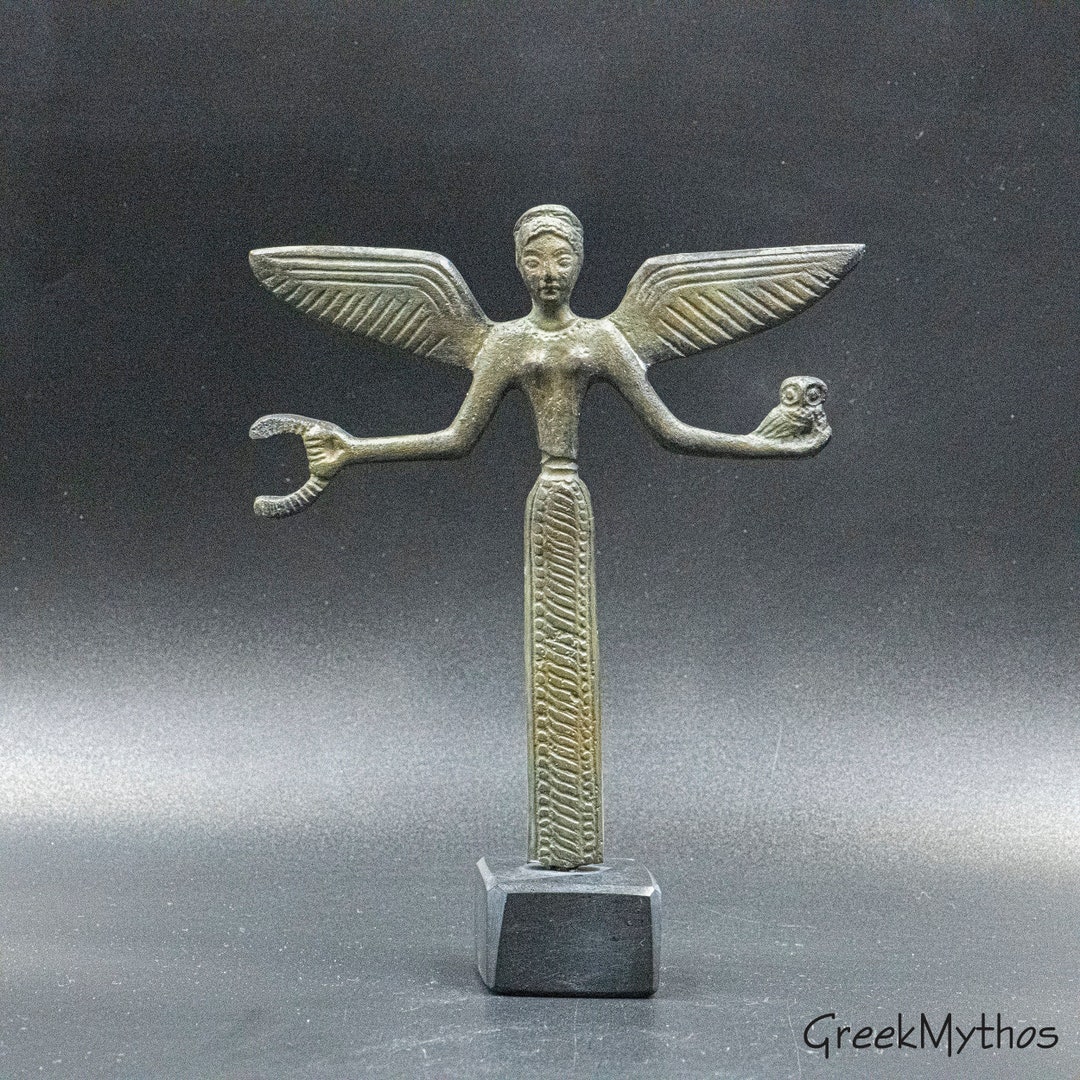 Bronze Statue of Victory, Greek Nike, Bronze Sculpture, Metal Art ...