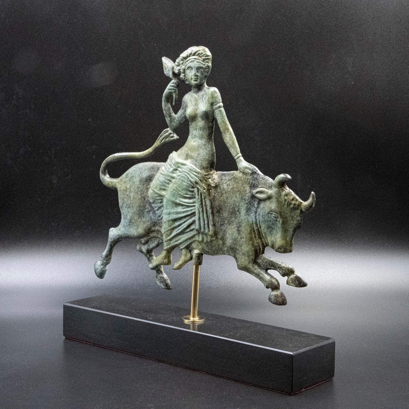 Europa Abducted by Zeus Bronze Statue, Museum Replica Sculpture, Greek ...