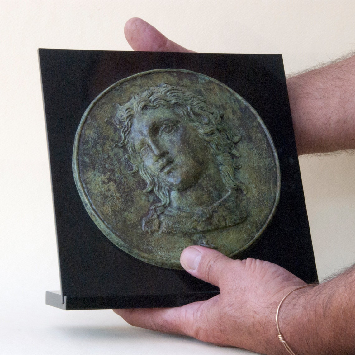 Ancient Greek God of Nature Pan Metal Relief Sculpture, Greek Mythology ...