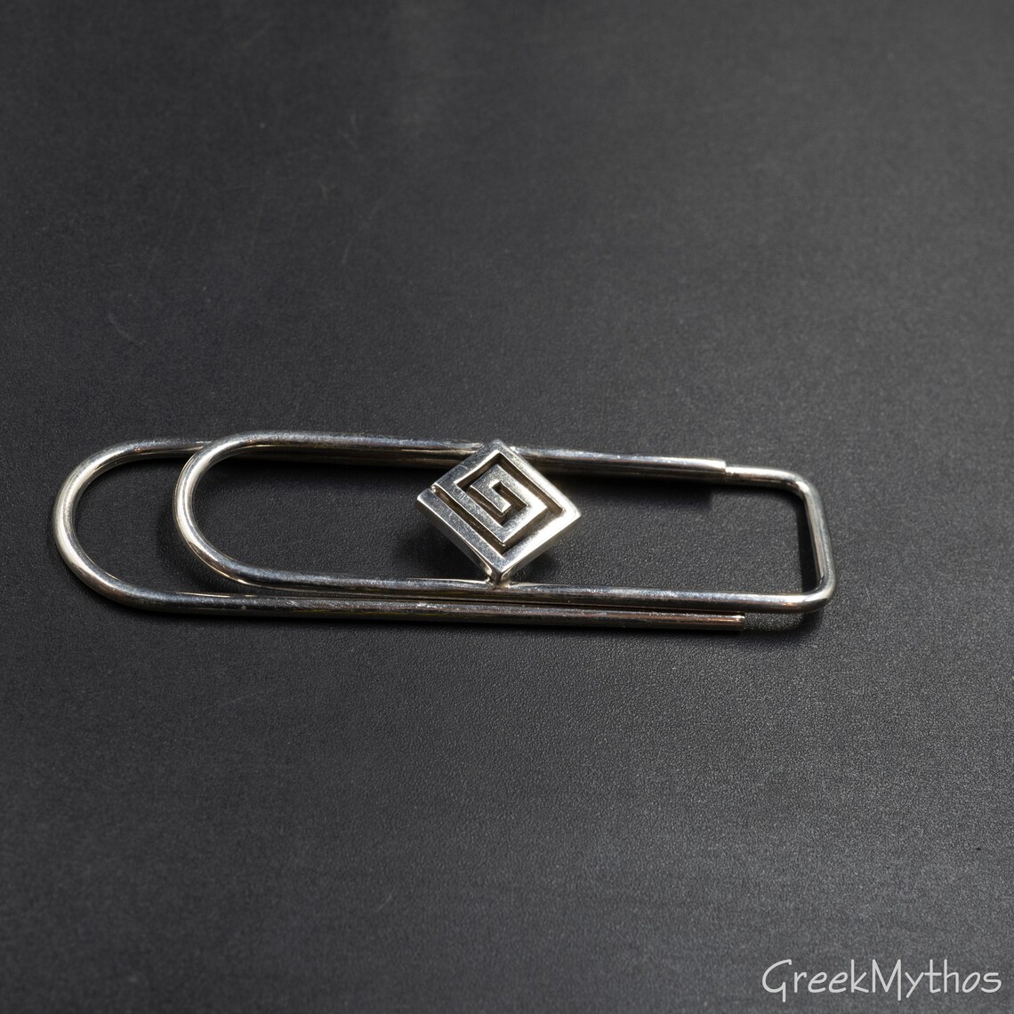 Greek Key Sterling Silver Money Clip, Money Holder for Men With Greek ...