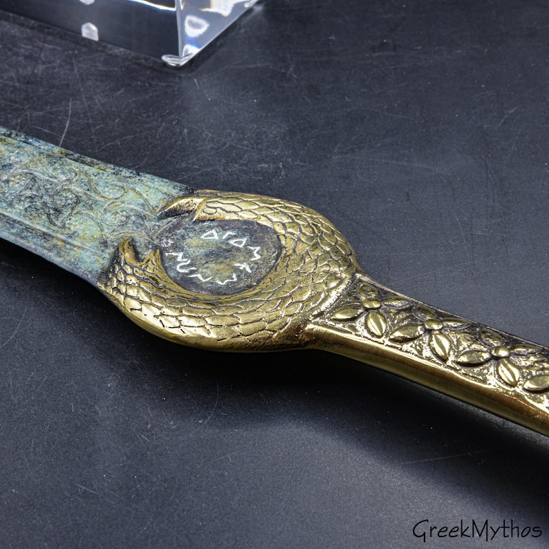 Decorative Sword of Agamemnon King of Mycenae Museum Replica, Ancient ...