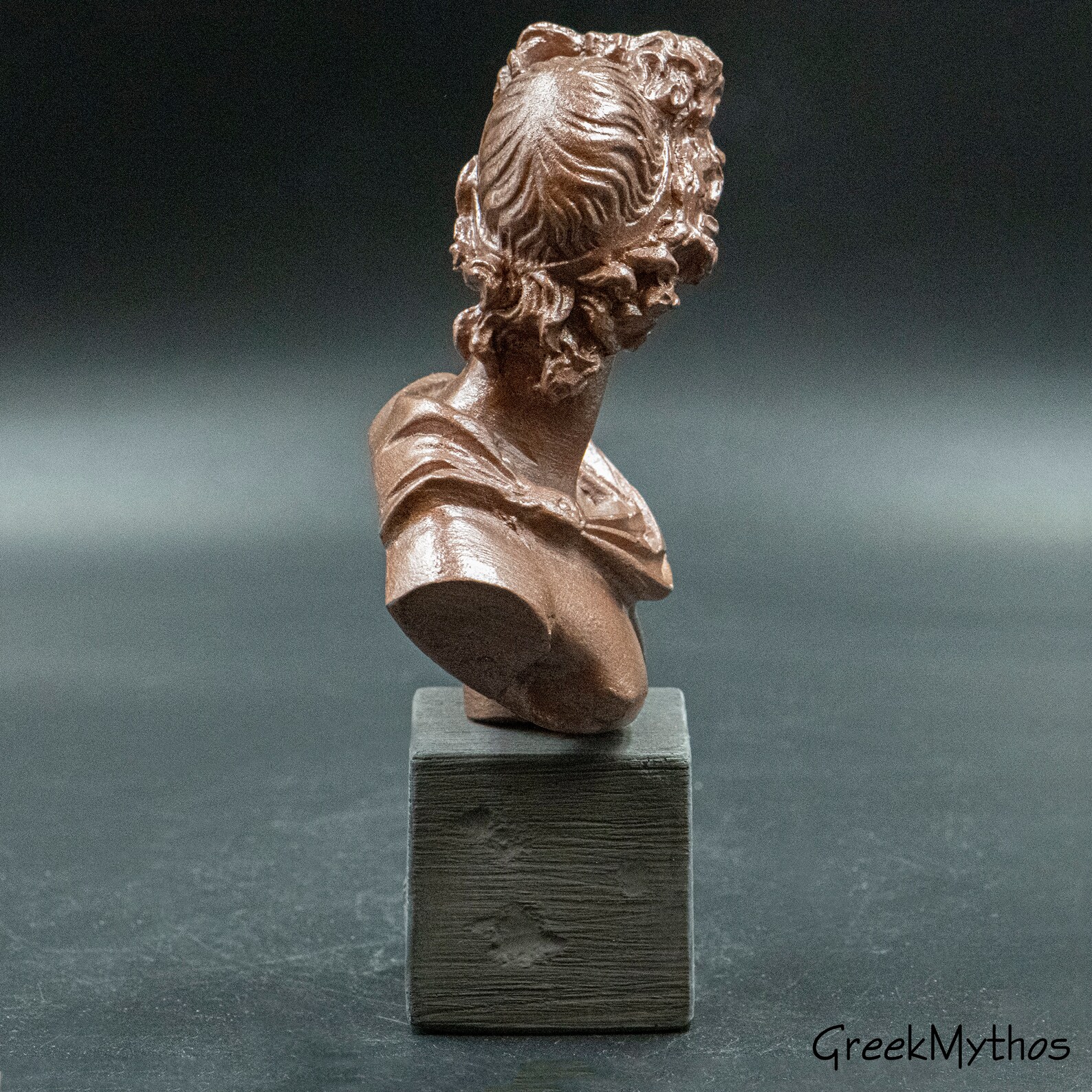 Greek-roman God Apollo Bust Small Statue, Apollo Belvedere Museum ...