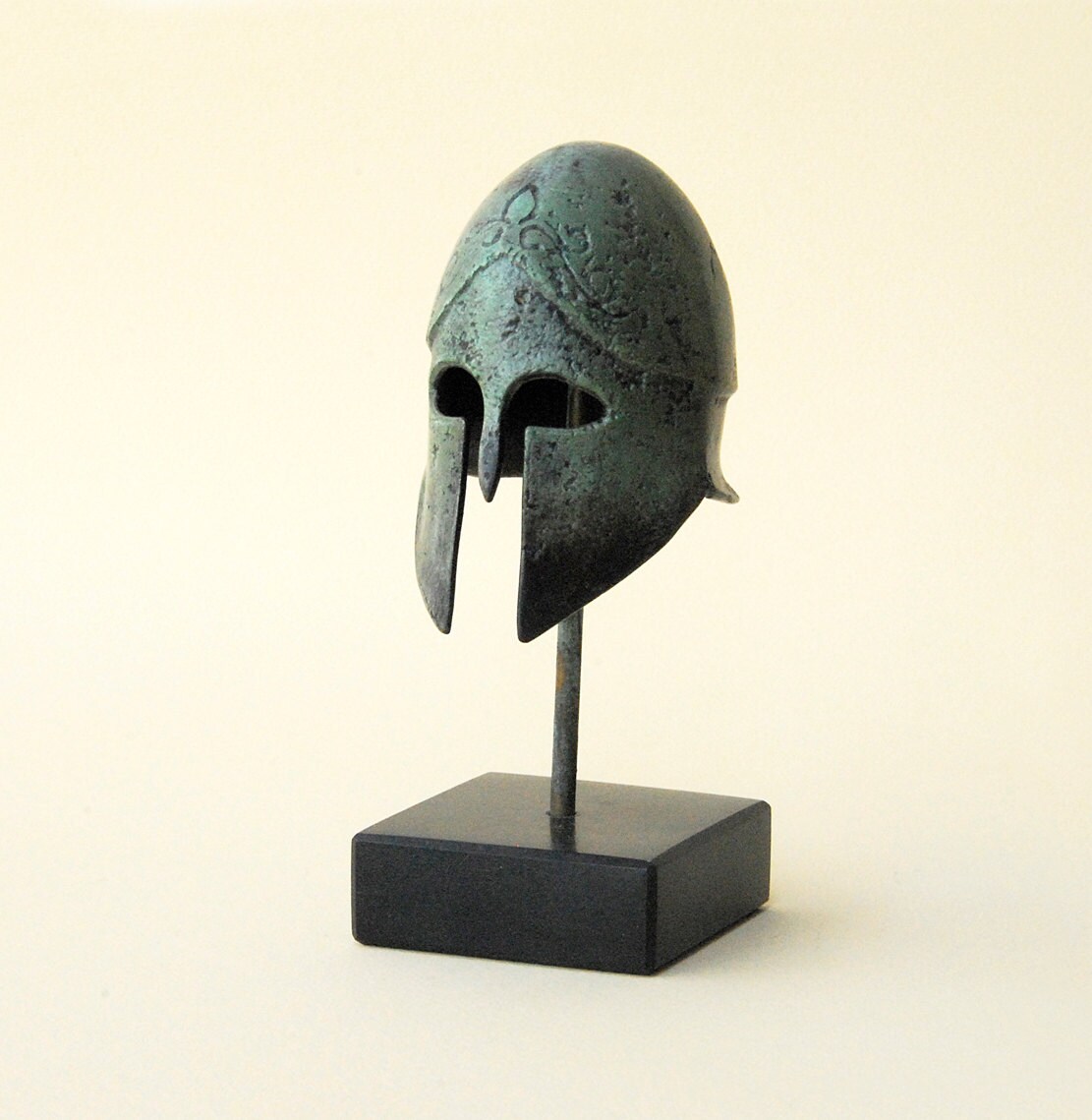 Ancient Greek Metal Bronze Helmet