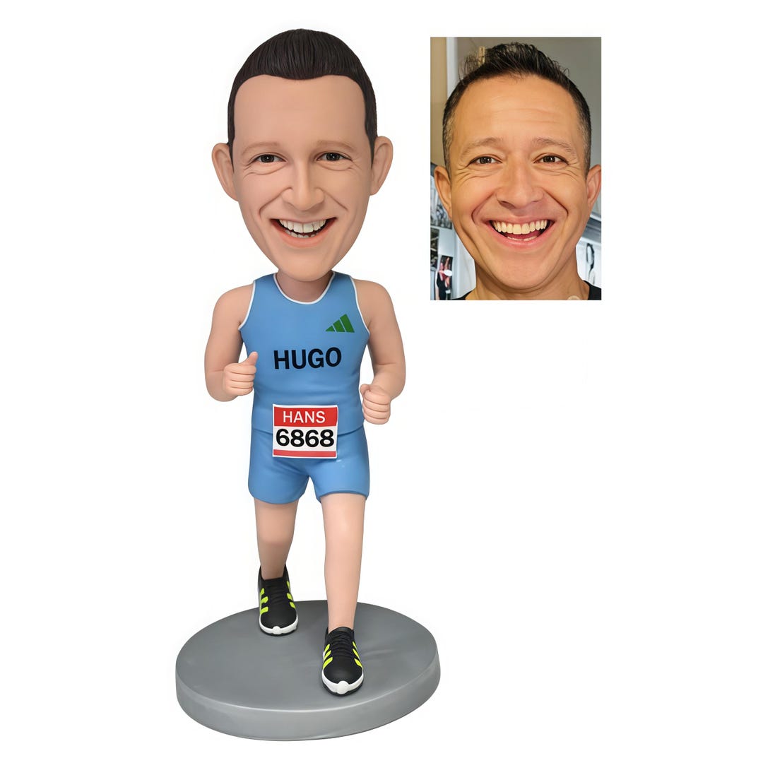 Custom Runner Bobblehead - Personalized Gift for Runners, Custom ...