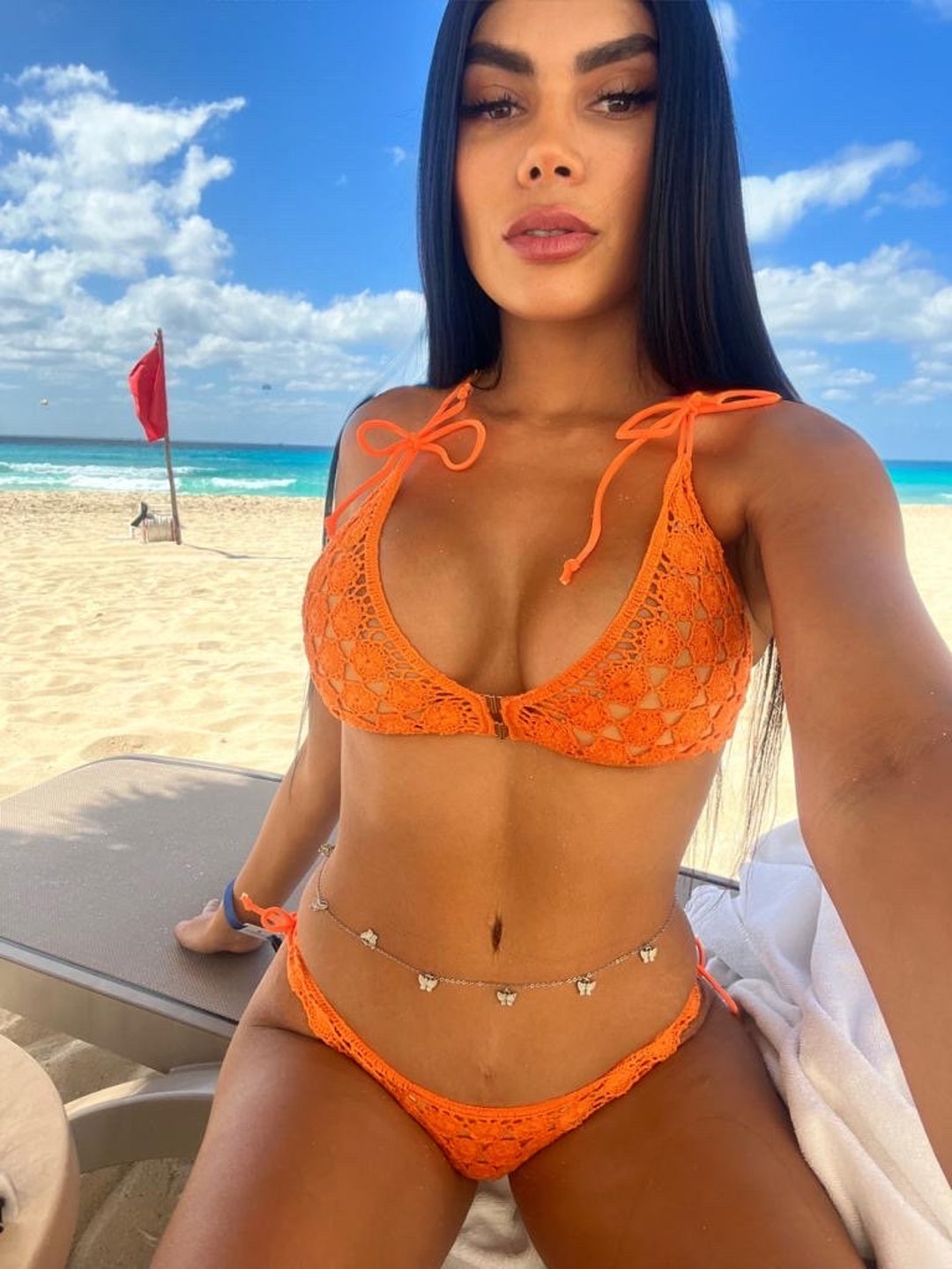 Crochet Bikini Set Crochet Swimwear Crochet Top Brazilian Crochet