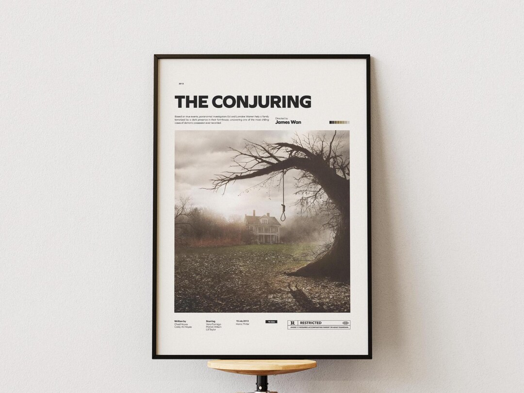 The Conjuring Poster, Vera Farmiga Film Poster, James Wan Film the ...