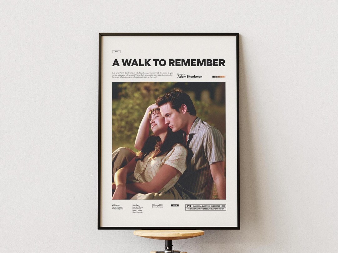 A Walk to Remember Poster, Mandy Moore Poster, Shane West Poster, Adam ...