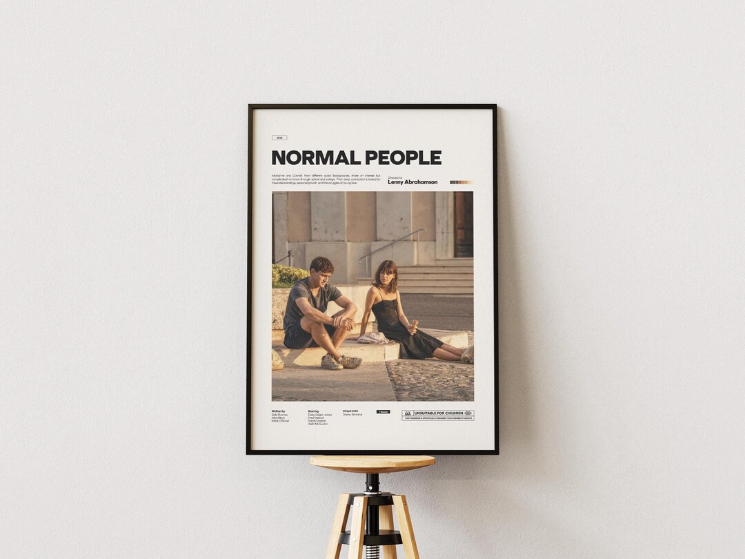 Normal People Series Poster | Normal People TV Series Print | Special ...
