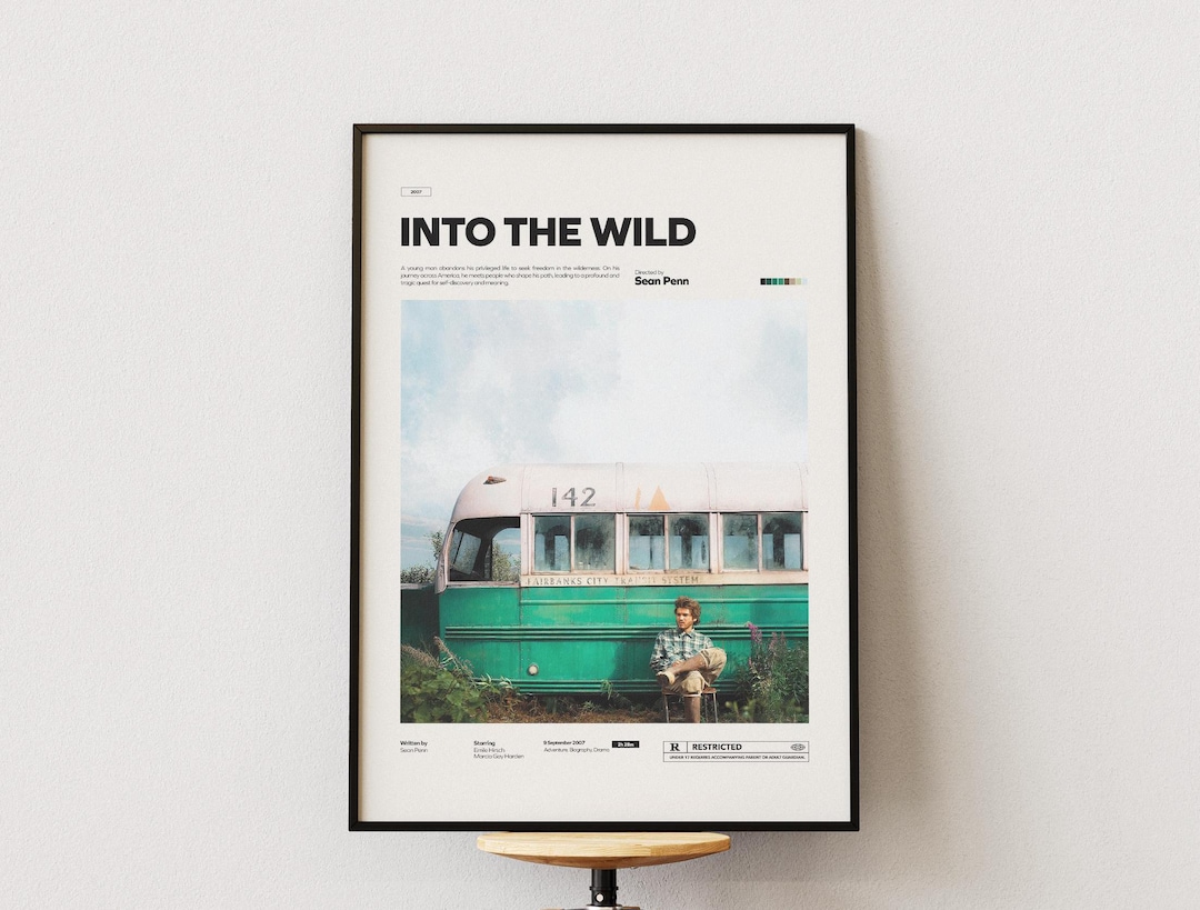 Into the Wild Poster, Emile Hirsch Poster, Christopher Mccandless ...