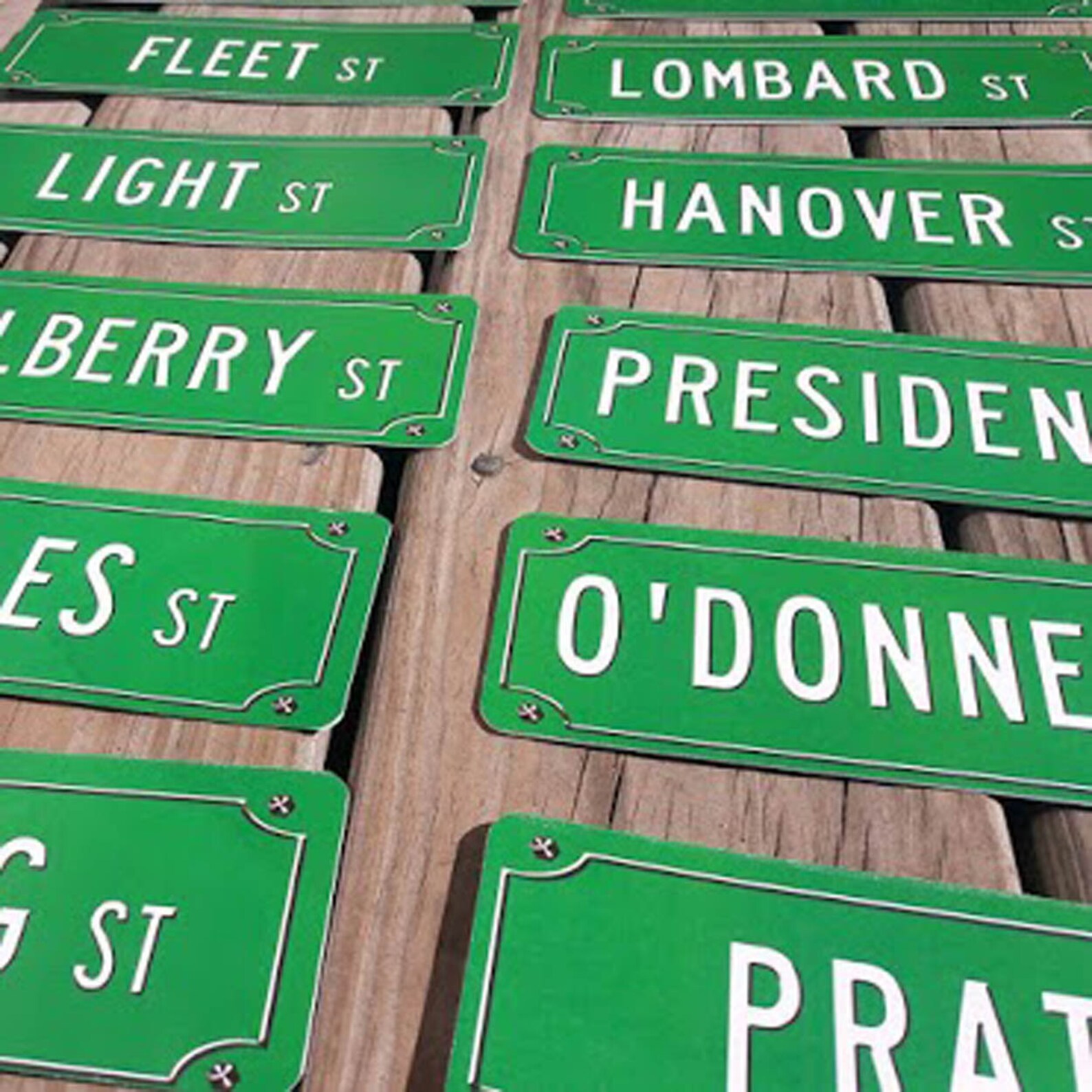 Paper Street Signs - Etsy