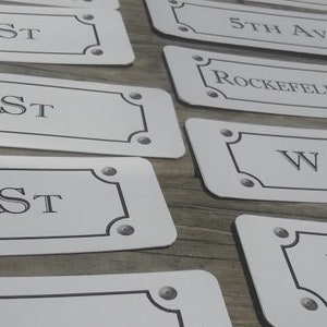 Paper Street Signs - Etsy