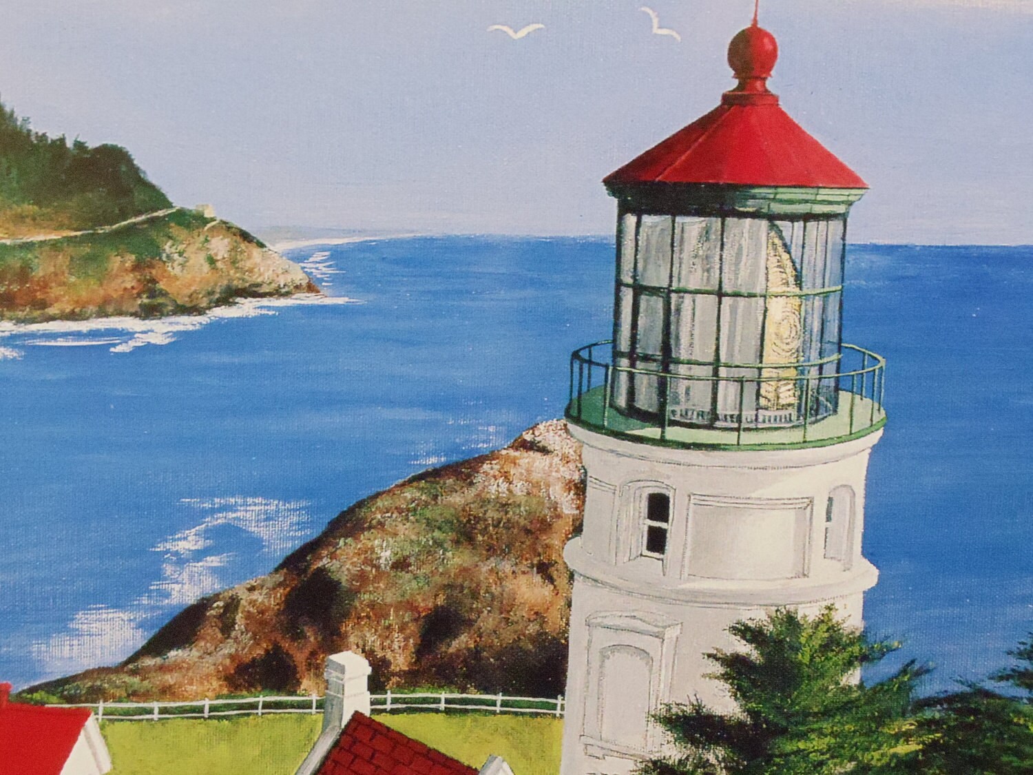 Heceta Head Lighthouse 8x10 Fine Art Print - Etsy