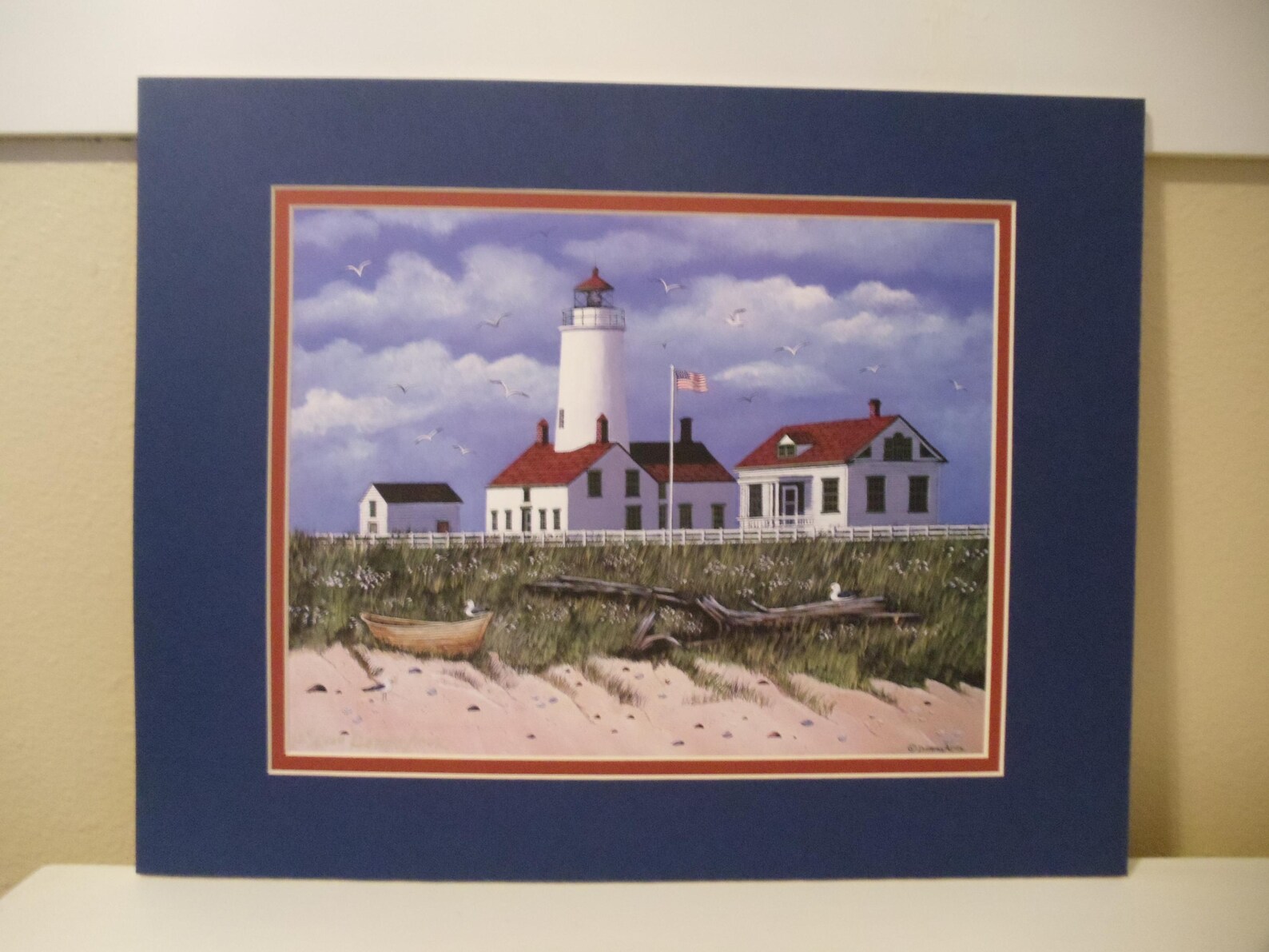 New Dungeness Lighthouse 8"x10" Fine Art Print Matted to 11"x14" - Etsy