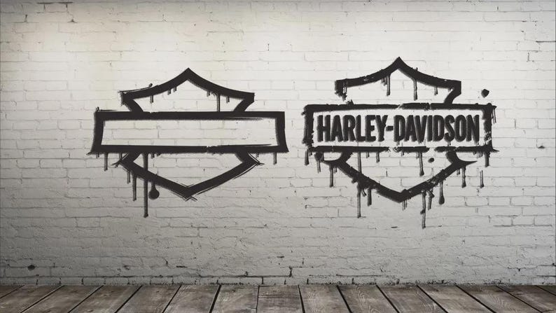 HD Graffiti Motorcycle Decal - Etsy