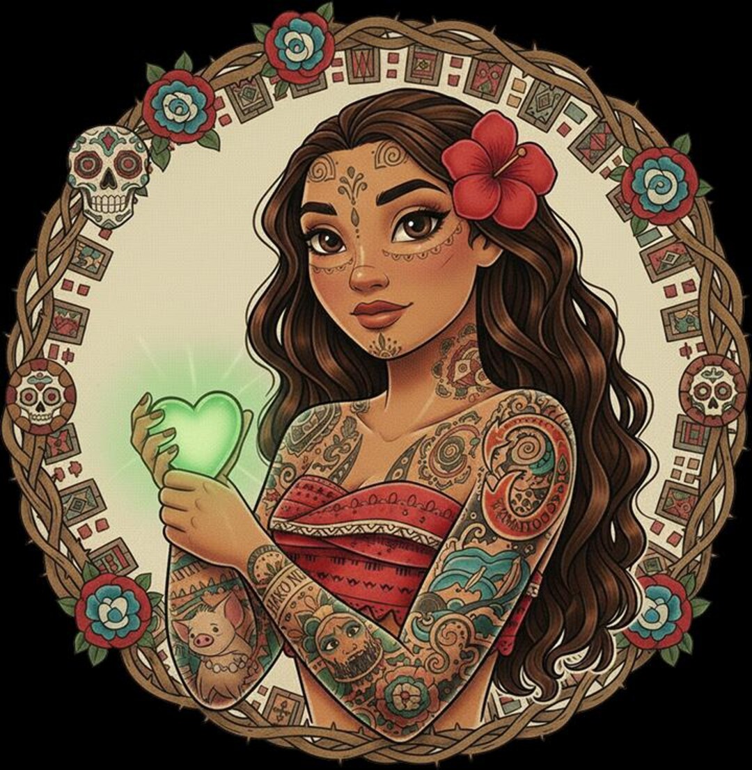 EMO - Moana - Heat Transfer - Etsy
