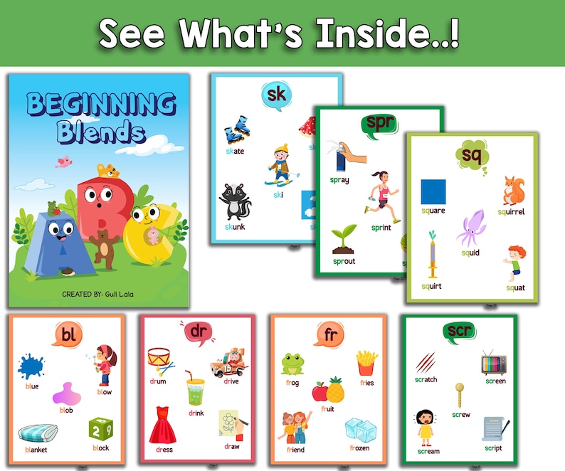 Phonics Workbook Bundle | Preschool & Kindergarten Reading (PDF ...