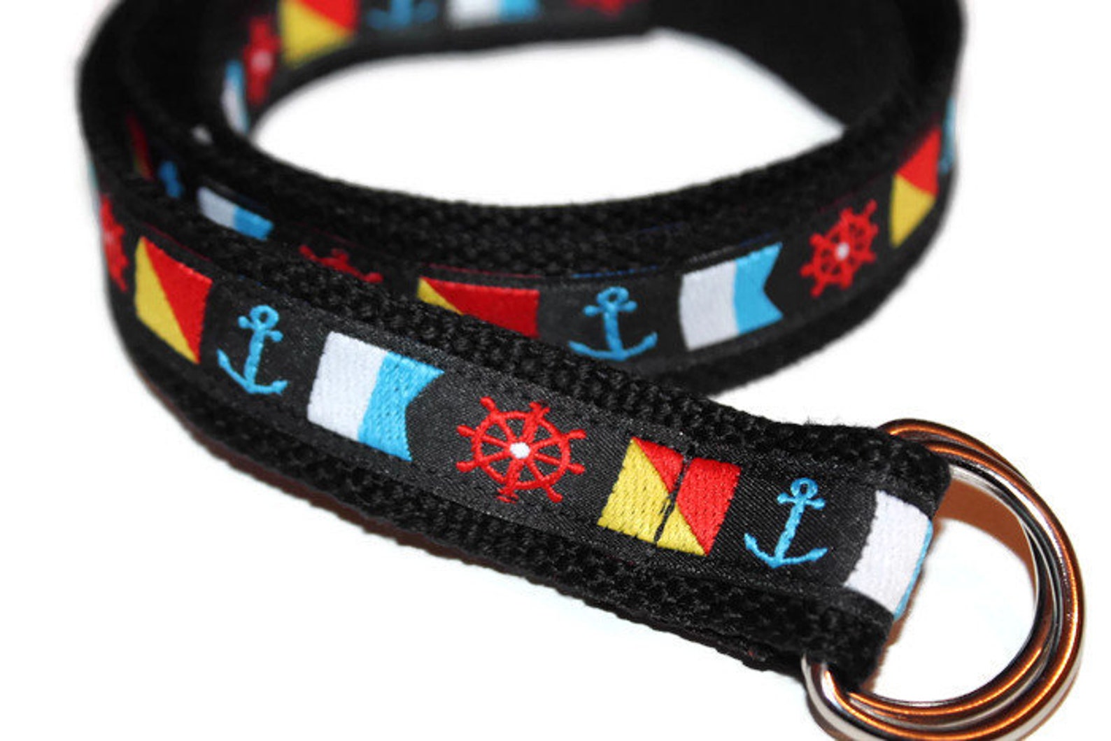 Kids Nautical Flag Belt Boys and Girls Kids Belts Black - Etsy