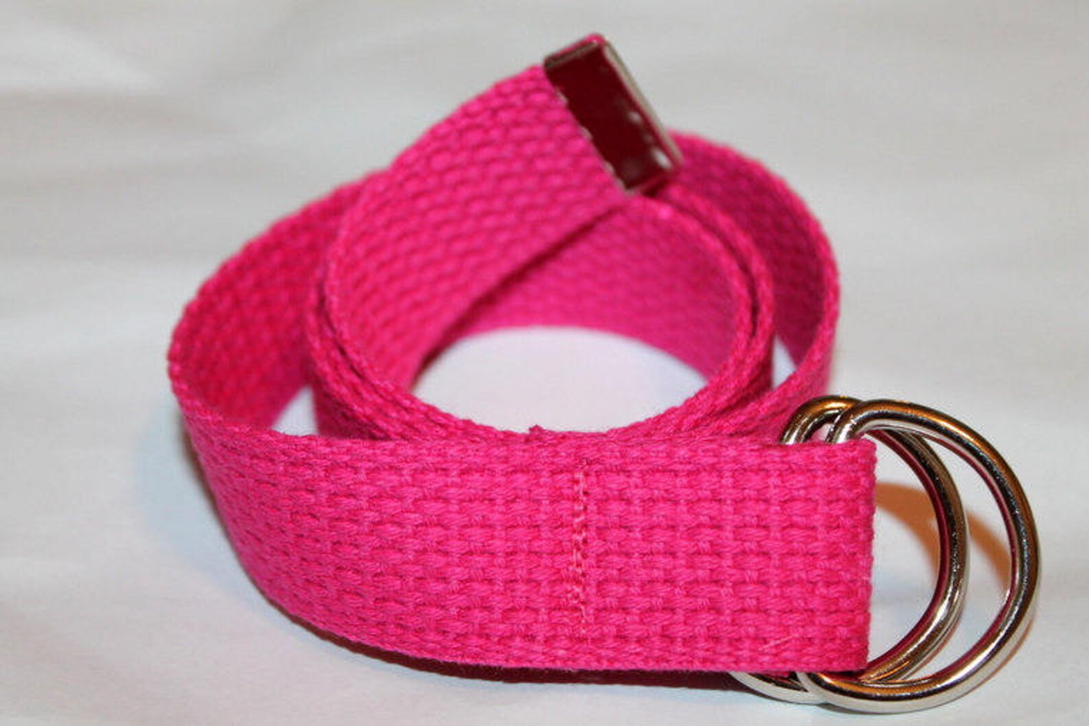 Adult Black Belt Webbing D Ring Belt Black D Ring Belt Black Canvas ...