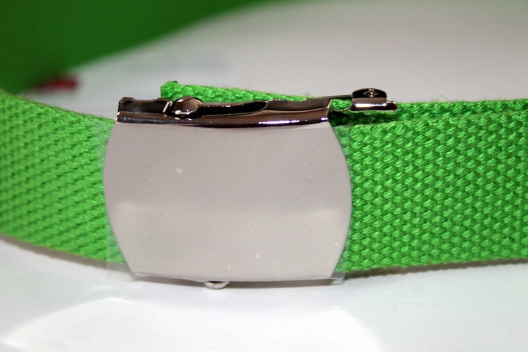 Kids Buckle Belt Slide Buckle Belt Military Belt Kids Slide Buckle Belt ...