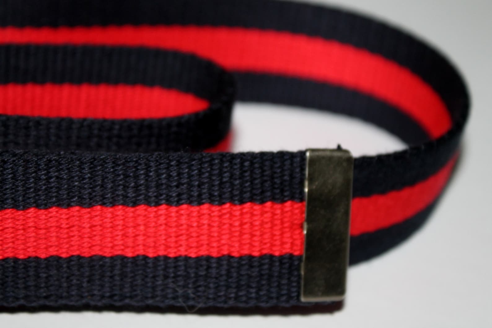 Red Navy Webbing Belt Men Women Buckle Nautical 1.25 - Etsy