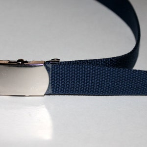 Kids Slide Buckle Belt Toddler Belt Canvas Kids Belt Boys School Belt ...