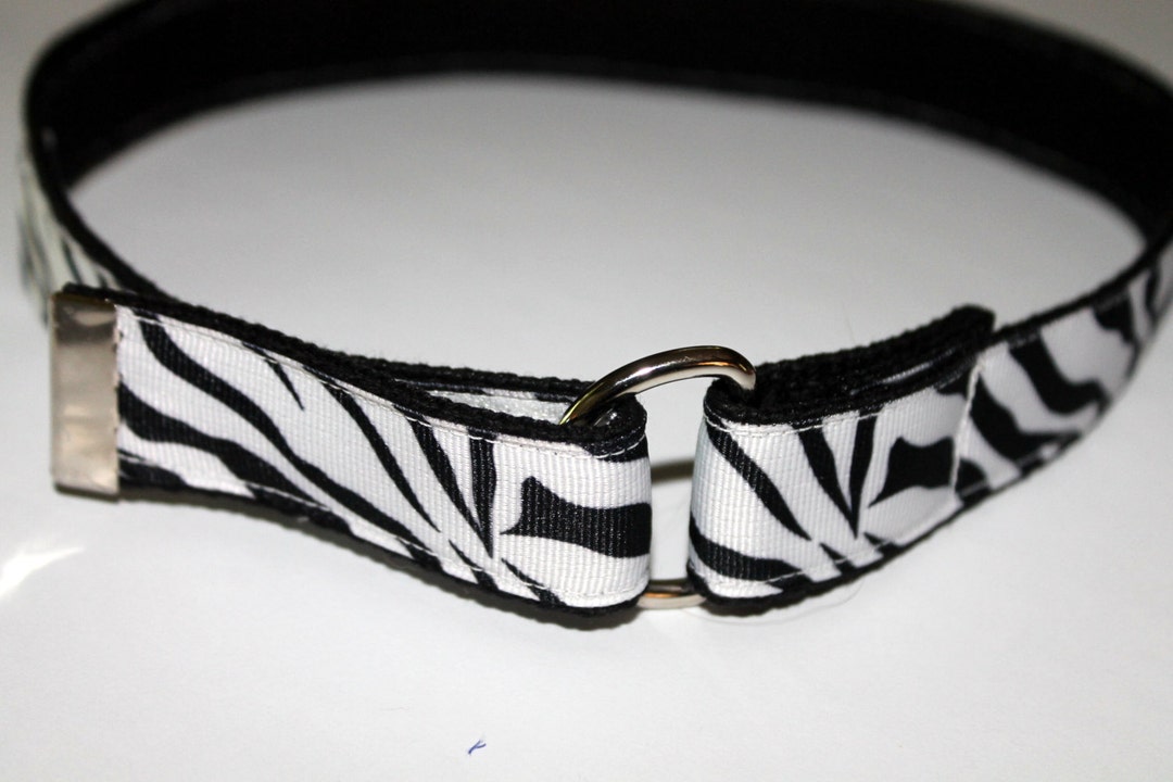 Girls Zebra Belt Combo Belt Black and White Zebra Belt Girls Animal ...