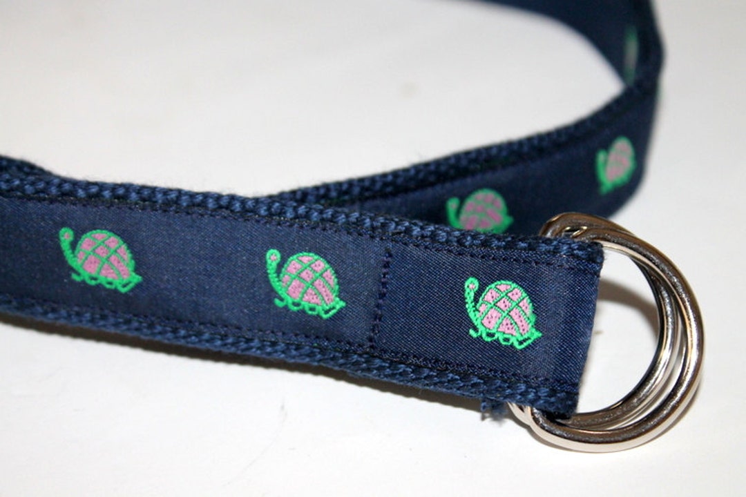 Turtle Ribbon Navy Sea Turtle Ribbon Craft Supplies Turtle Jacquard ...