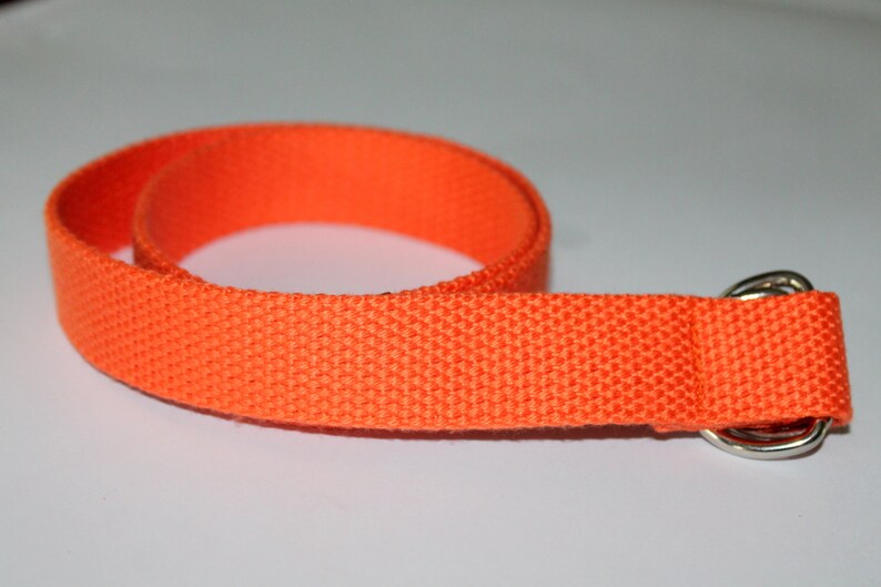 Kids Orange Belt D Ring Monogram or Name Optional Orange D | Etsy