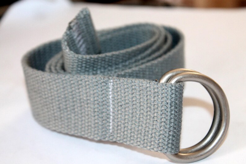 D Ring Belt Purple Webbing Belt Mens Purple Belt Womens Purple Belt ...