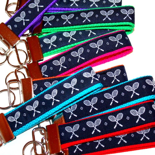 Tennis Key Chain Tennis Gift Tennis Team Tennis Key Fob - Etsy