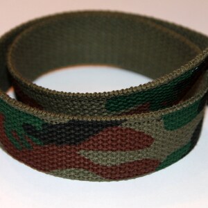 Men's Camouflage Belt Camo Buckle Belt Slide Buckle Belt Military Belt ...