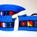 Nautical Flag Belt D Ring Belt 1.25" Wide Men and Women's Sailing Belt ...