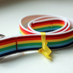 Kids Rainbow Belt Rainbow Ribbon Belt Girls Rainbow D Ring - Etsy