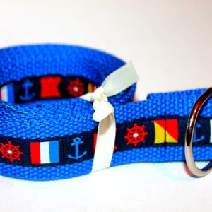 Nautical Flag Belt D Ring Belt 1.25" Wide Men and Women's Sailing Belt ...