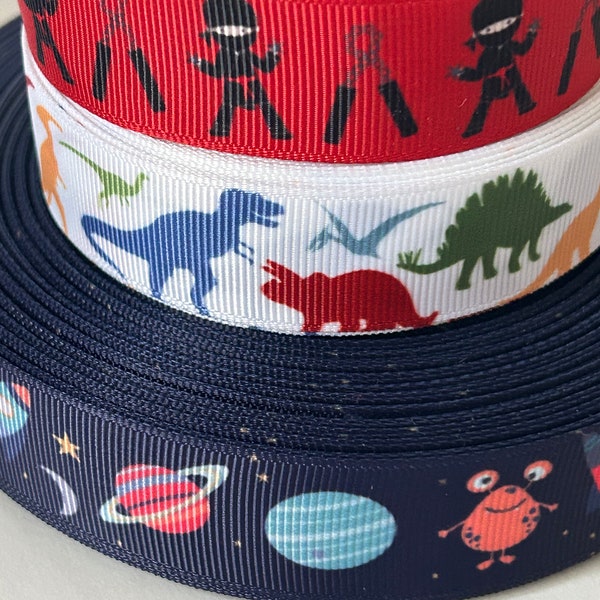 Dinosaur Ribbon - Etsy