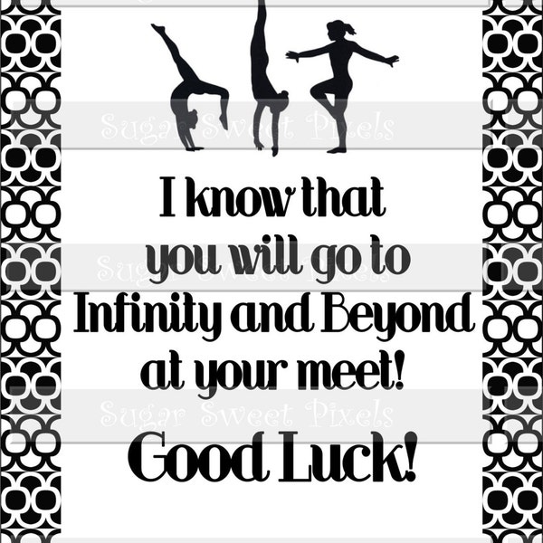 Gymnastics Good Luck - Etsy