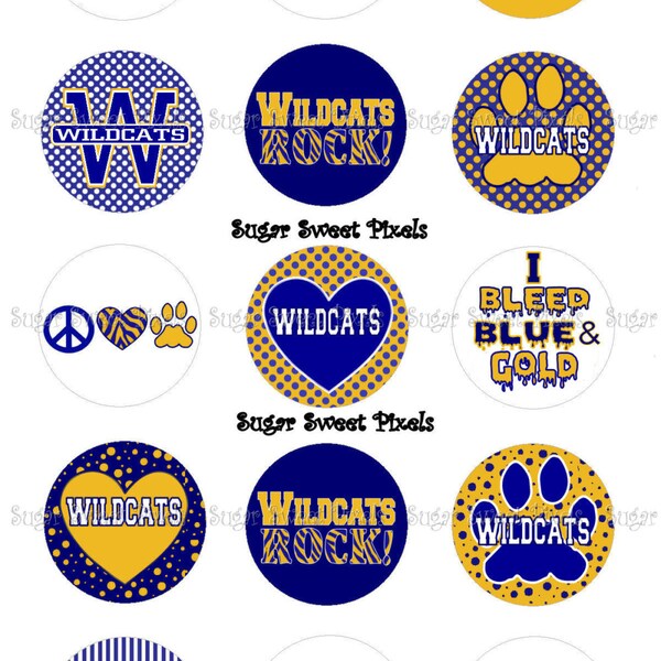 Wildcats School Logo - Etsy