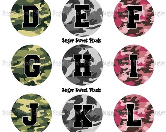 Camo alphabet | Etsy
