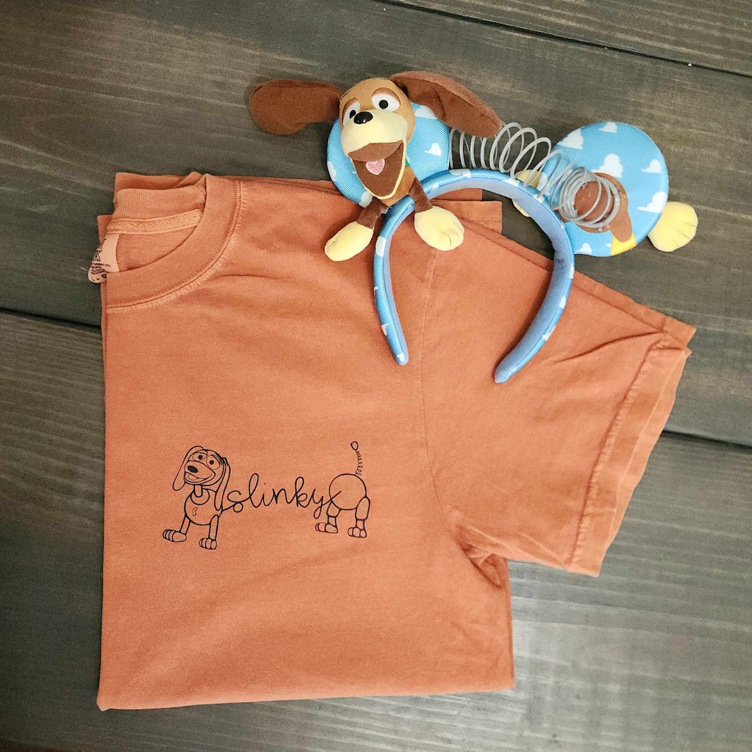 Slinky Dog Toy Story Pocket Design Tee | Slinky Shirt | Toy Story Shirt ...