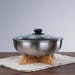 Bamboo Wooden Trivet Hot Pot Stand | Minimalist Heat Resistant Cross ...