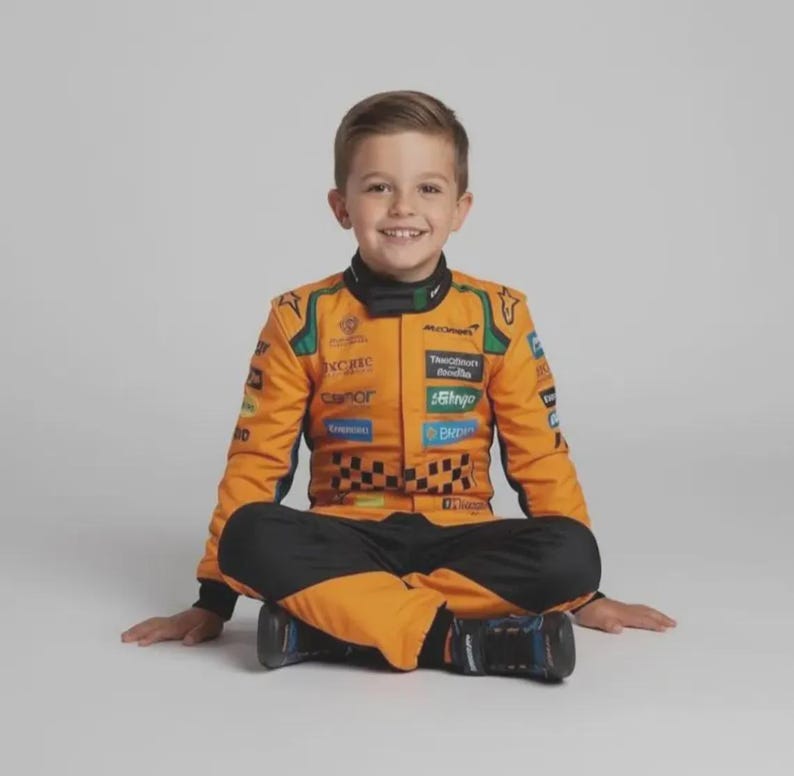Ferrari 2025 Kids/adults Formula F1 Racing Suit: Cordura Fabric Go ...