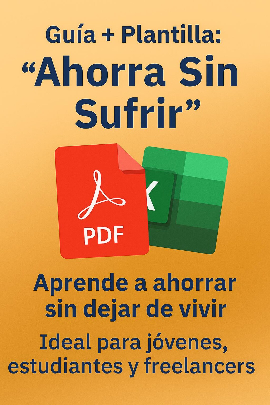 Guide + Template: "save Without Suffering" – PDF + Excel | Learn to ...