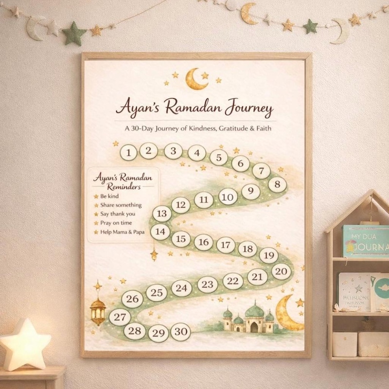 Custom Ramadan Calendar - Etsy
