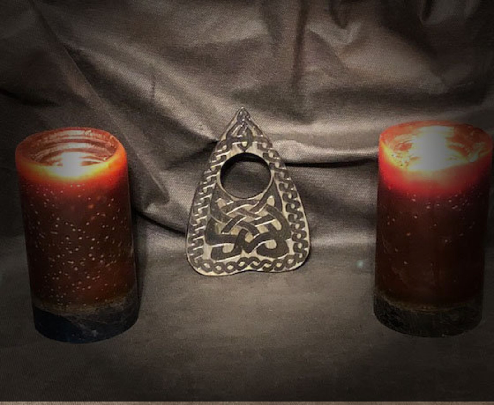 Lord Mocks Gray Celtic Knot Planchette spirit Pointer | Etsy