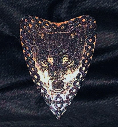 Lord Mocks Wolf Planchette Spirit Pointer | Etsy