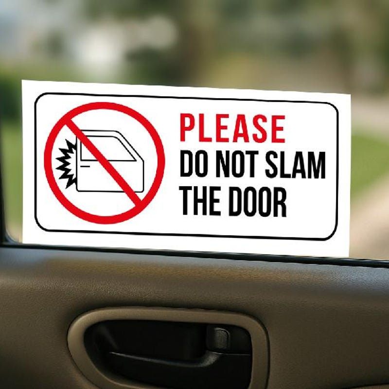 Please Do Not Close the Door Sign - Etsy