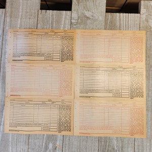 1970s Avon Order Forms 10 Pages 5 Forms With Duplicate Receipts Unused ...