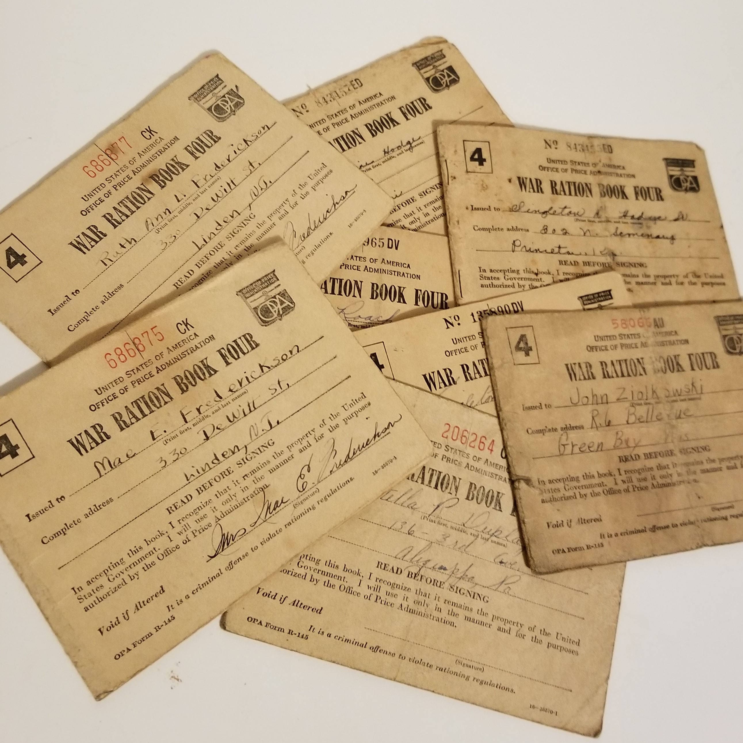 Ww2 Ration Book Images Clipart
