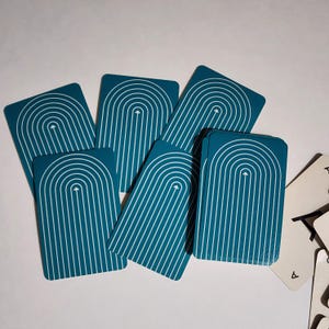 26 Vintage Letter Cards Full Alphabet Word Game Probe Red Green Brown ...